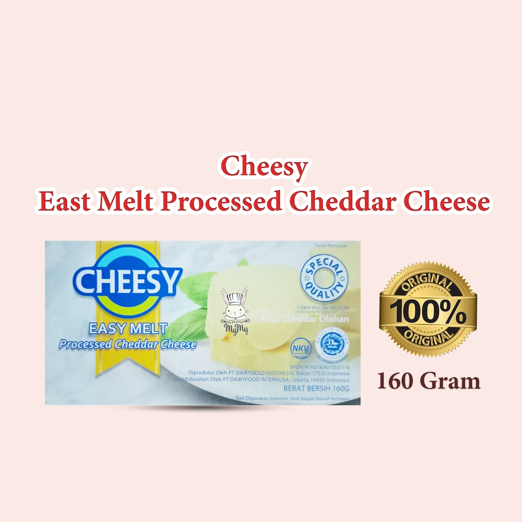 Jual Cheesy Keju Easy Melt 160 Gram | Shopee Indonesia