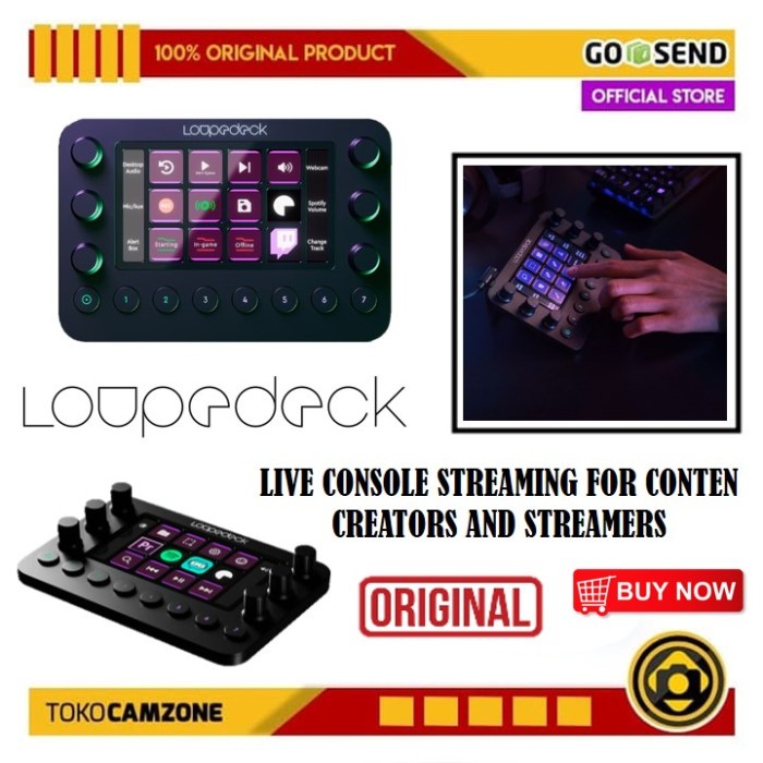 Jual Loupedeck Live Console for Content Creators and Streamers | Shopee ...