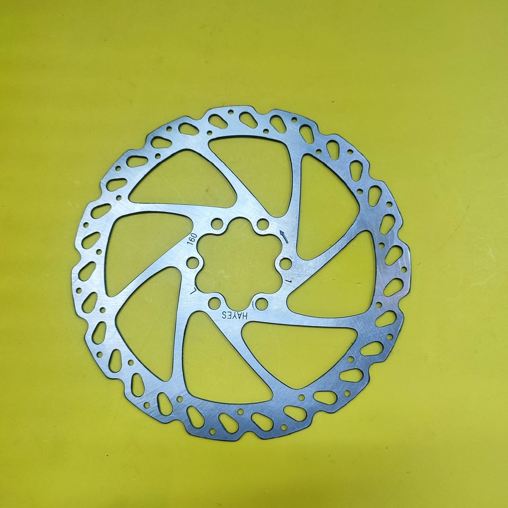 Jual rotor hayes 160mm 6 bolt disc brake original rotor sepeda | Shopee ...