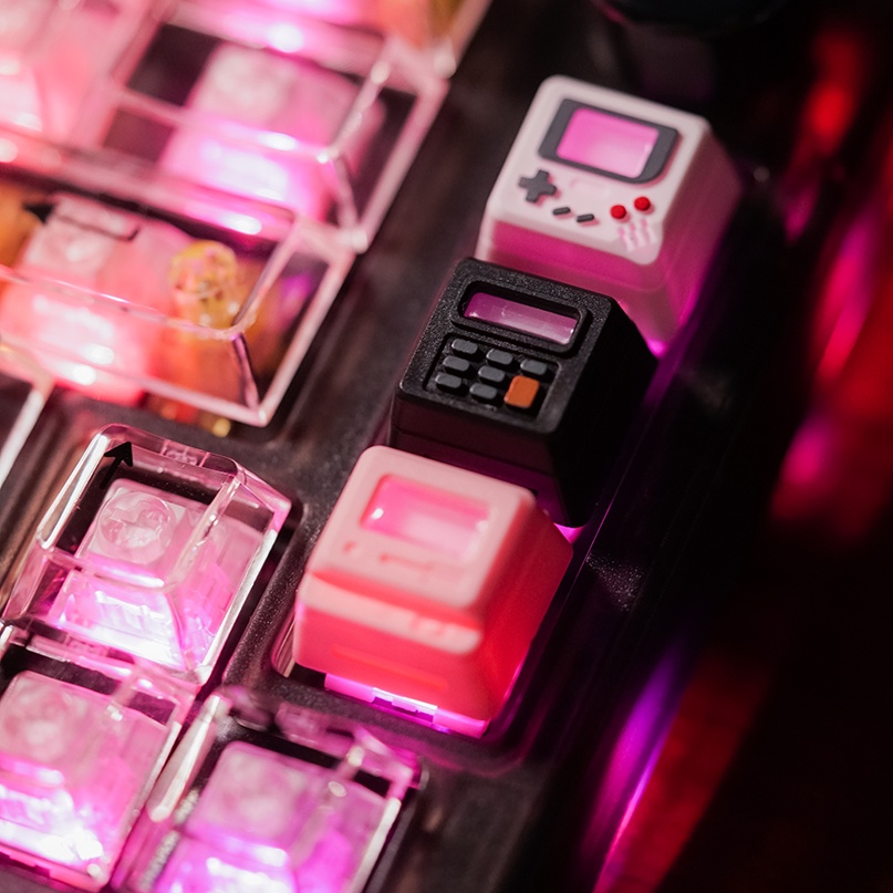 Jual Keycaps Artisan Game Machine Keycap Mechanical Keyboard By Galatix ...