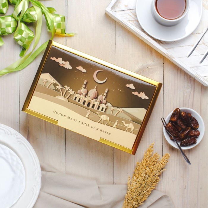 Jual Box Lebaran Kardus Cake Kue Roti Idul Fitri Kotak Kemasan ...