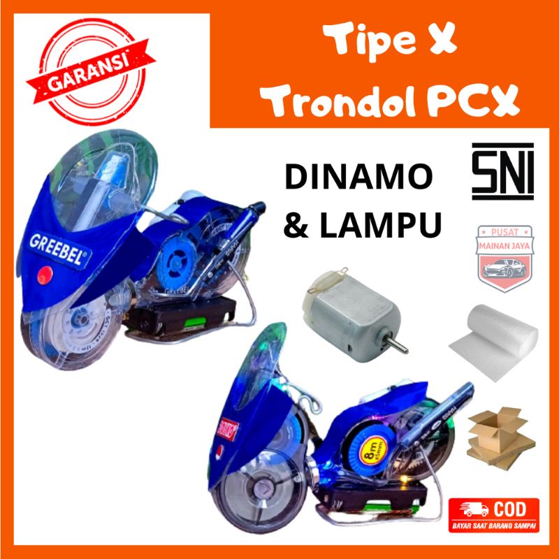 Jual Tipe x trondol modif dinamo lampu model pcx | Shopee Indonesia