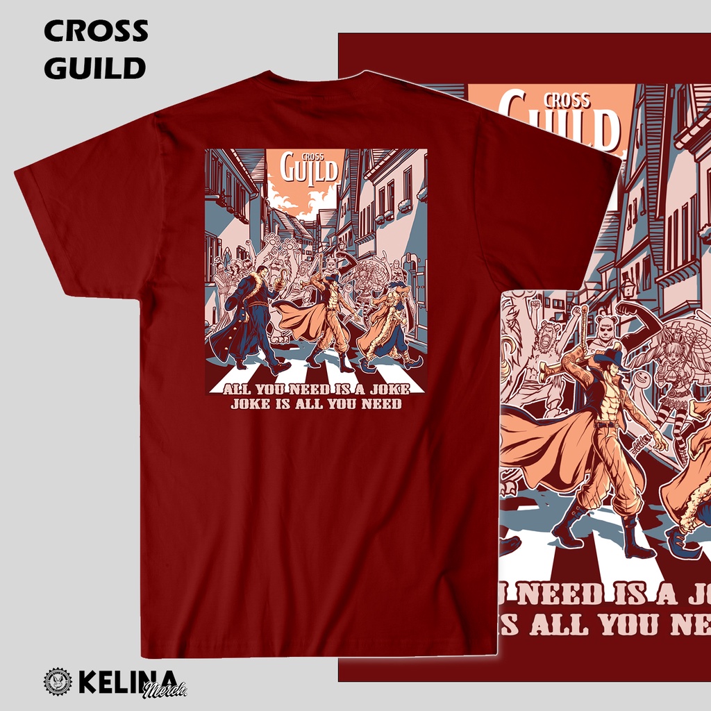 Jual Kelina Kaos Anime One Piece Cross Guild | Shopee Indonesia