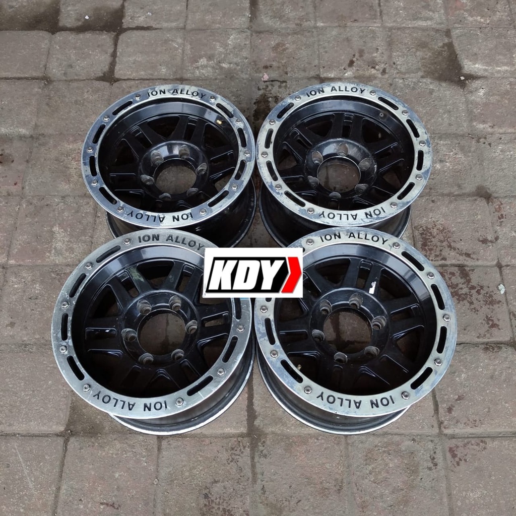 Jual Velg Mobil ION ALOY R15 lebar 8 pcd 6X139 - Pelek Ring 15 offroad ...