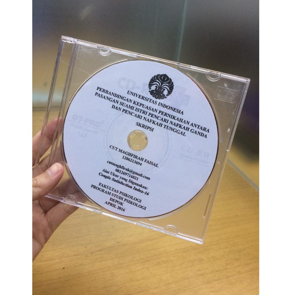 Jual 8.8 Brand PAKET kaset CD SKRIPSI, THESIS (burning + wadah ...