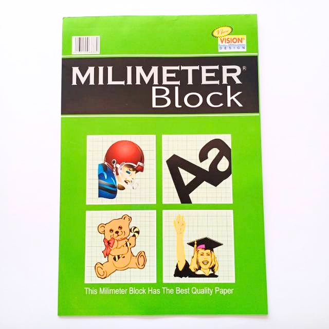Jual Milimeter Book/ Buku Milimeter Blok VISION Ukuran F4 (011022 ...
