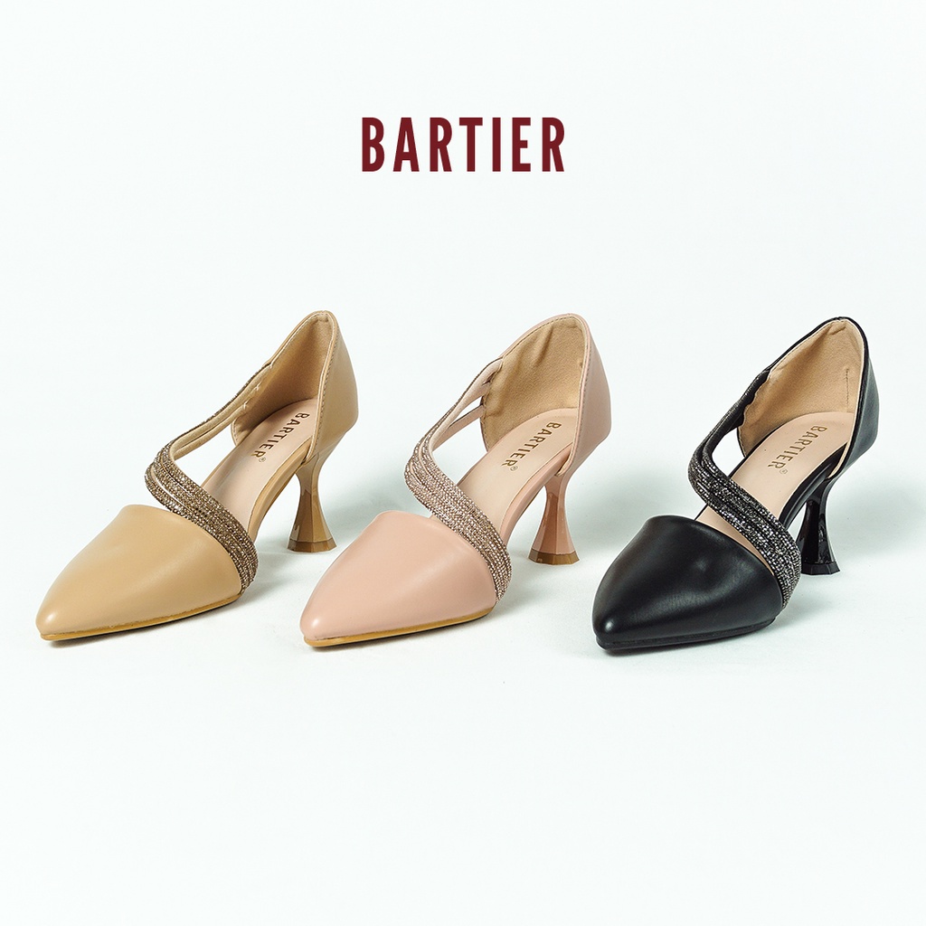 Jual BARTIER - AULYA HEELS SEPATU TALI PESTA WANITA 7CM | Shopee Indonesia
