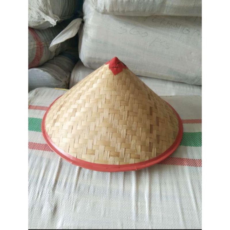 Jual Caping topi tani / Topi bambu serbaguna | Shopee Indonesia