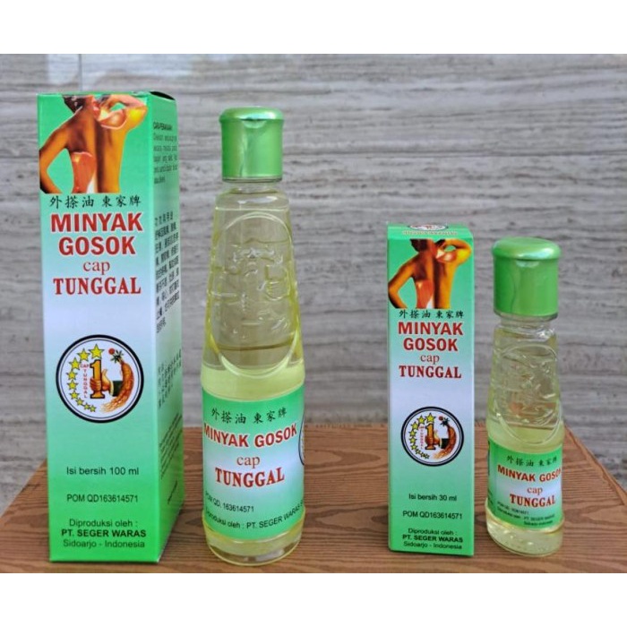 Jual MINYAK GOSOK CAP TUNGGAL 30 ML | Shopee Indonesia