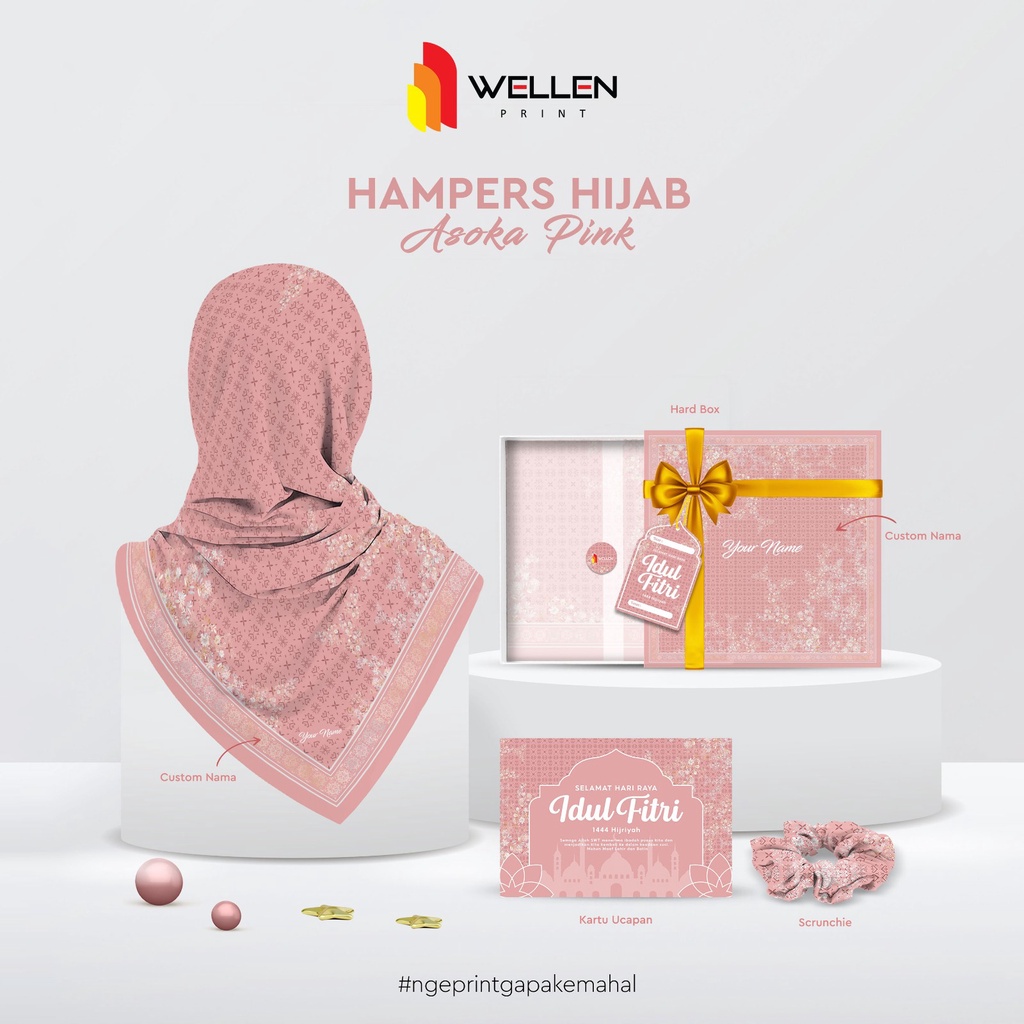 Jual WELLEN PRINT - Hampers Hijab Motif Asoka Ramadhan Edition Premium ...