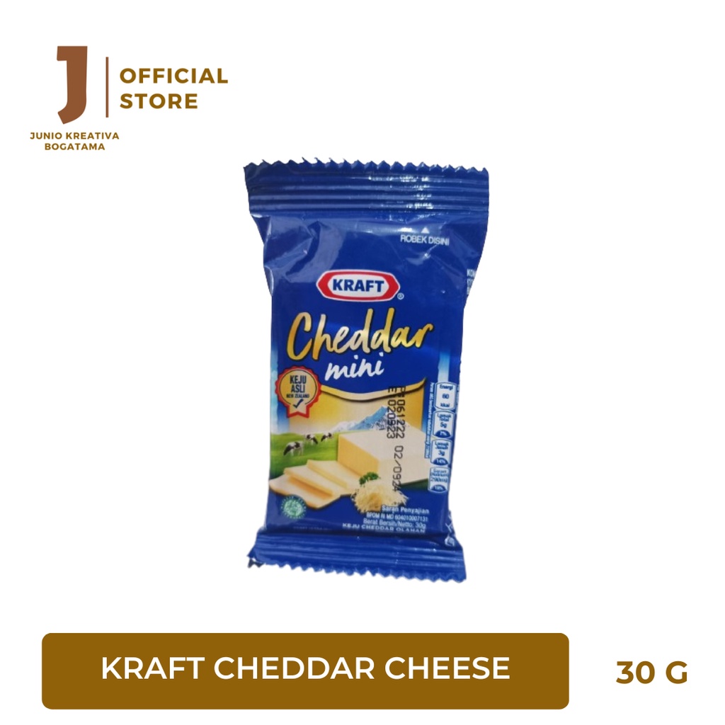 Jual Kraft Cheddar Cheese Mini 30 Gram | Shopee Indonesia