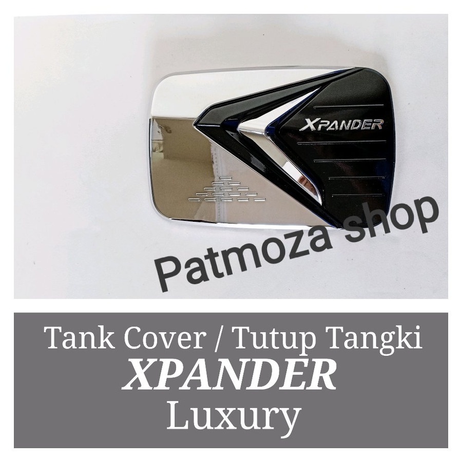 Jual TANK COVER XPANDER LUXURY CHROME KOMBINASI HITAM TUTUP TANGKI BENSIN | Shopee Indonesia