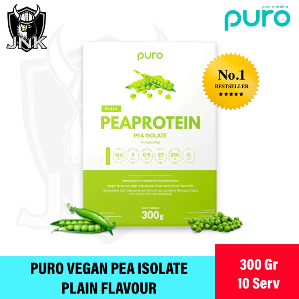 Jual PURO PEA PLAIN FLAVOUR | PURE PEA Protein Isolate Murni No Amino ...