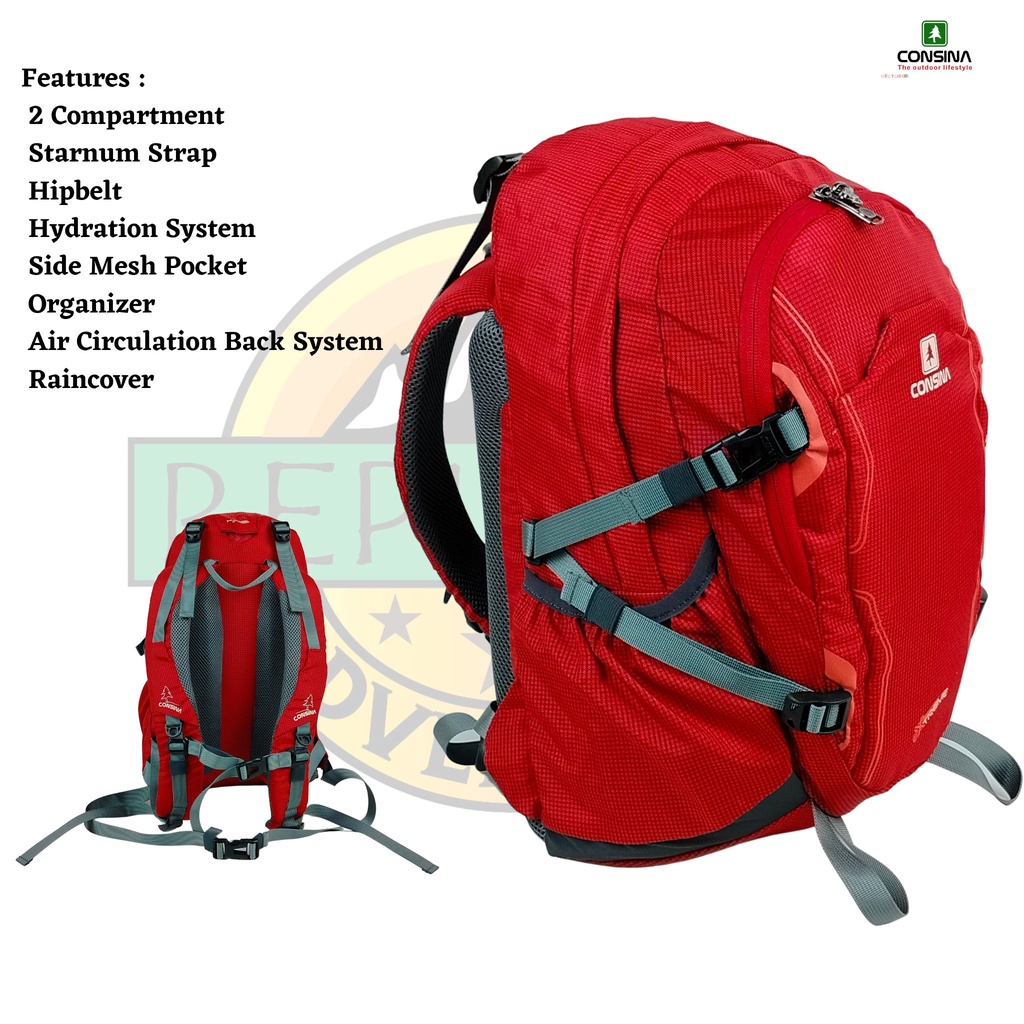 Jual DAYPACK CONSINA ARDENNES | TAS CONSINA CHESLER PARK 20L | GOCTA ...