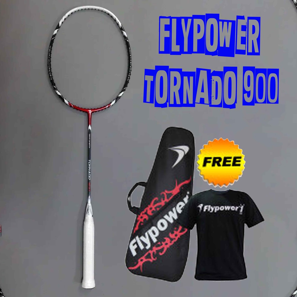 Jual Raket Badminton Flypower Tornado 900 Original | Shopee Indonesia