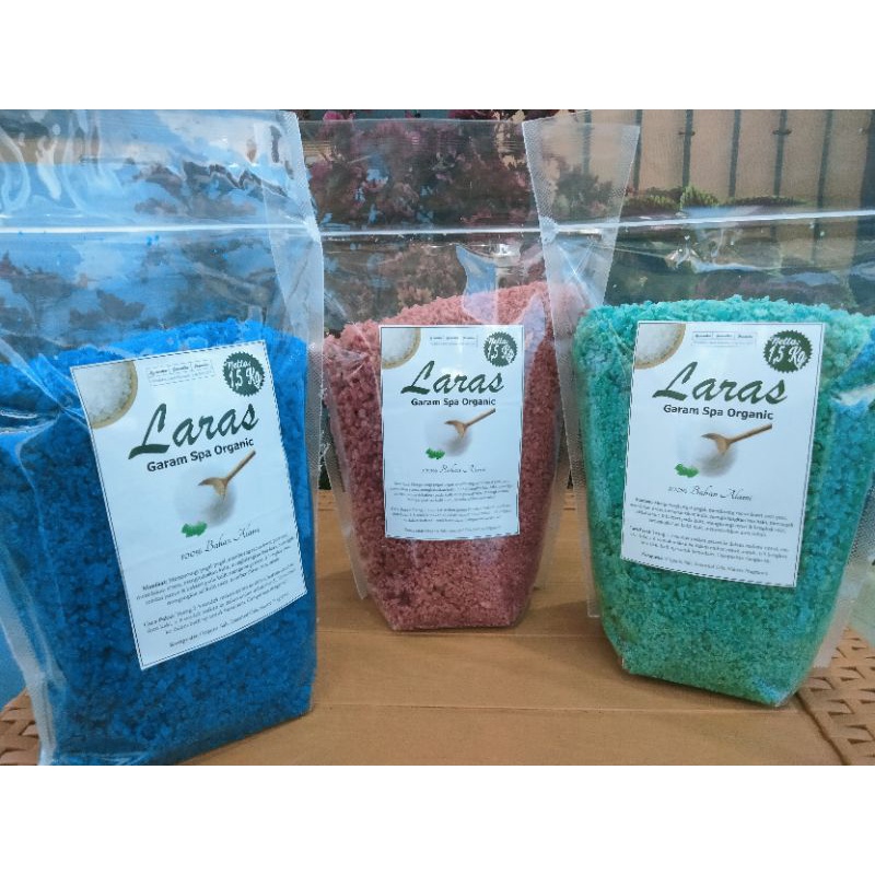 Jual GARAM MANDI 1,5 KILO ( 1500 GRAM ) BATH SALT GARAM SPA GARAM SALON ...