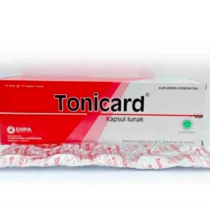 Jual Tonicard Strip 10 Kapsul | Shopee Indonesia