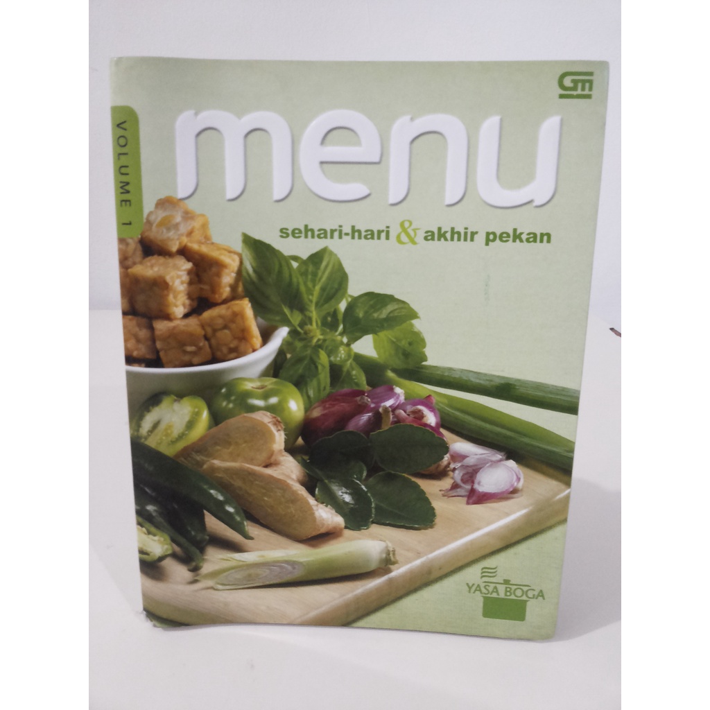 Jual Buku Menu Sehari-hari & Akhir Pekan Volume 1 --- Yasa Boga ...