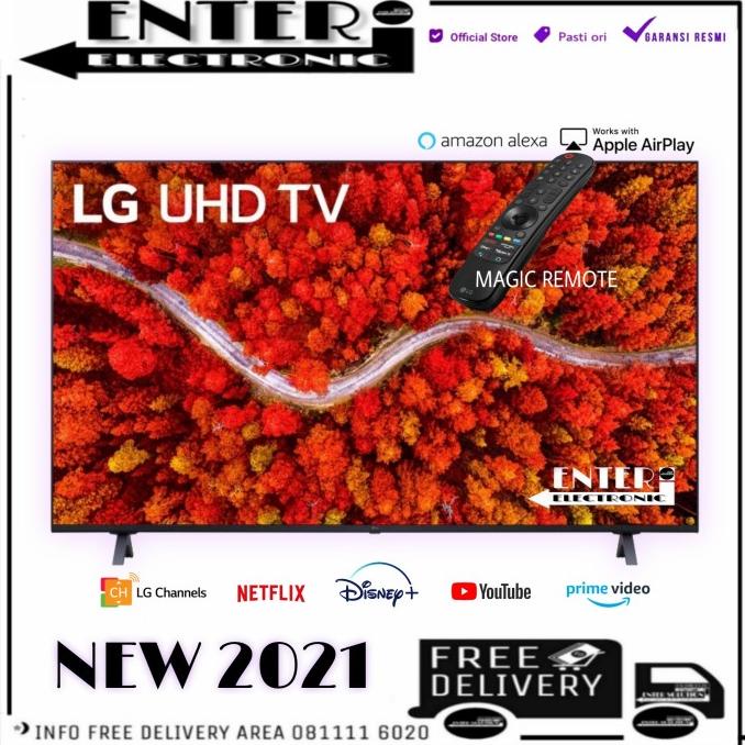 Jual Lg Led 65Up8000 - Smart Tv 65 Inch Uhd 4K Hdr Magic Remote 65Up8000Ptb | Shopee Indonesia