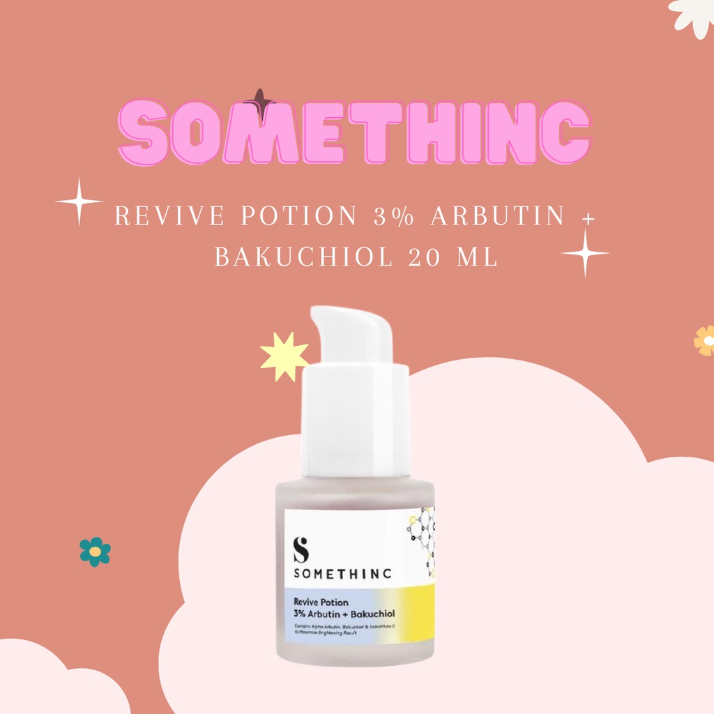 Jual SOMETHINC Revive Potion 3% Arbutin + Bakuchiol brightening dengan ...