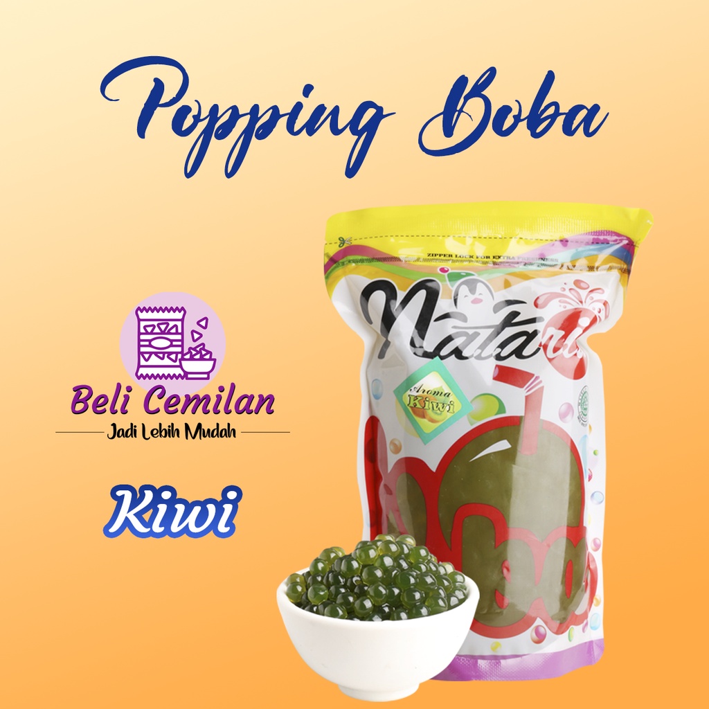 Jual Popping Boba Jelly Aneka Rasa 500gr - Topping Boba Instant Halal ...