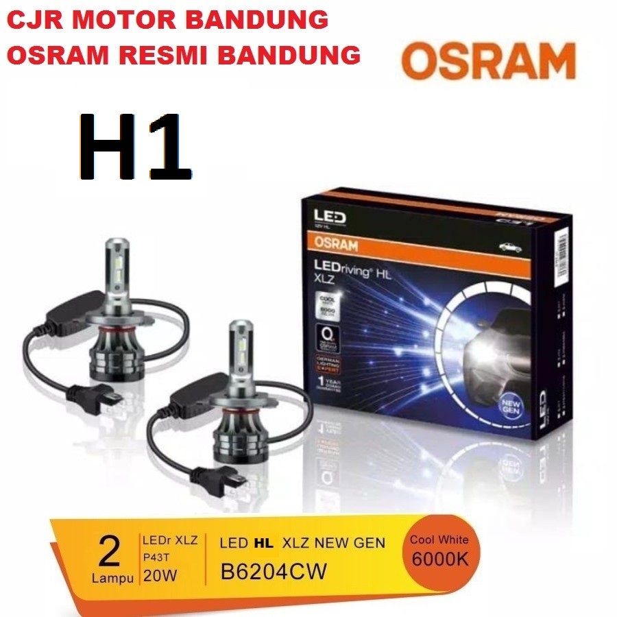 Jual Lampu Depan Mobil Halogen H1 LED Putih OSRAM Head Light XLZ New ...