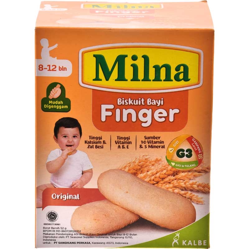 Jual Milna Biskuit Bayi Finger 52g | Shopee Indonesia