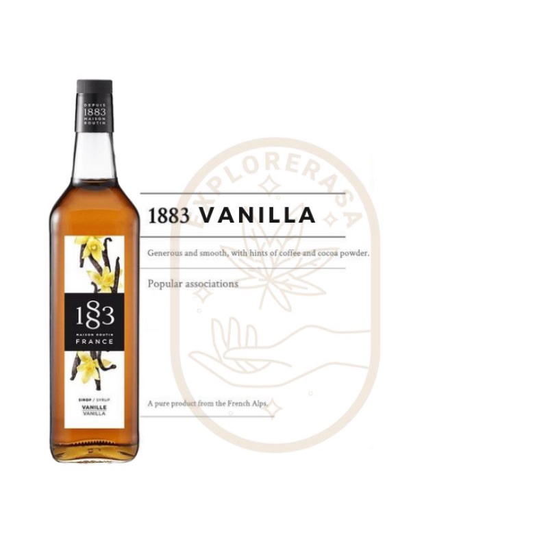 Jual 1883 syrup Vanilla 1 liter | Shopee Indonesia