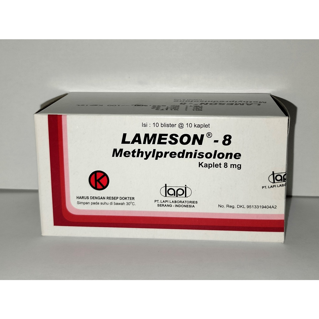 Jual LAMESON 8MG 1 STRIP 10 TABLET | Shopee Indonesia