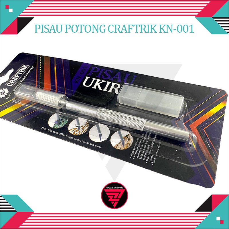 Jual Pisau Multifungsi Craftrik KN-001 / Pisau ukir / Pisau DIY / Pisau ...