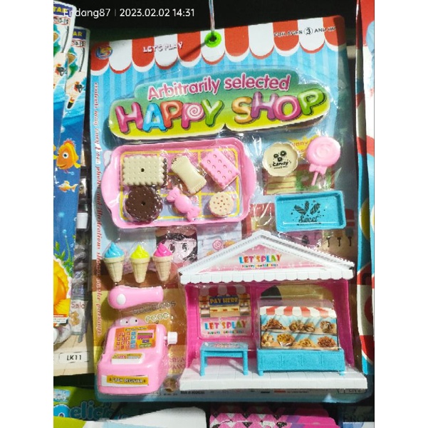 Jual MAINAN ESKRIM HAPPY SHOOP DILENGKAPI MACAM MACAM ESKRIM SESUAI ...