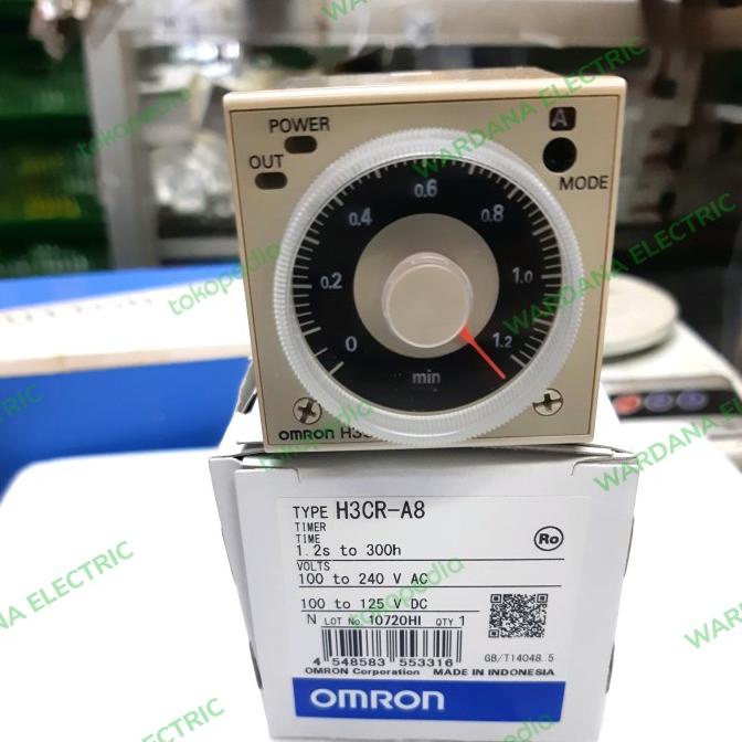 Jual omron H3CR-A8 220V/timer relay H3CR-A8 220v omron | Shopee Indonesia