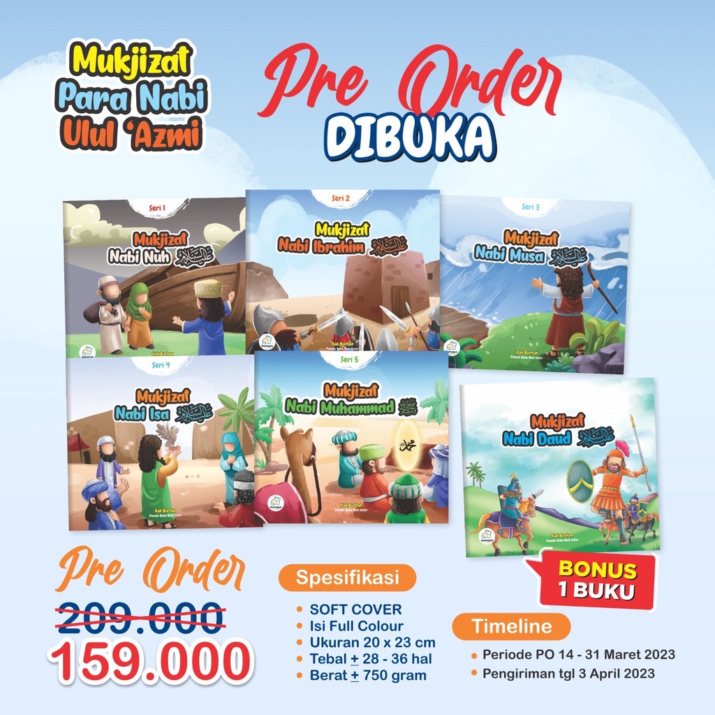 Jual [ABC] READY Mukjizat Para Nabi Ulul Azmi Bunayya | Shopee Indonesia
