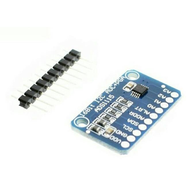 Jual New! Ads1115 16 Bit I2C Module Adc 4 Channel With Pro Gain ...