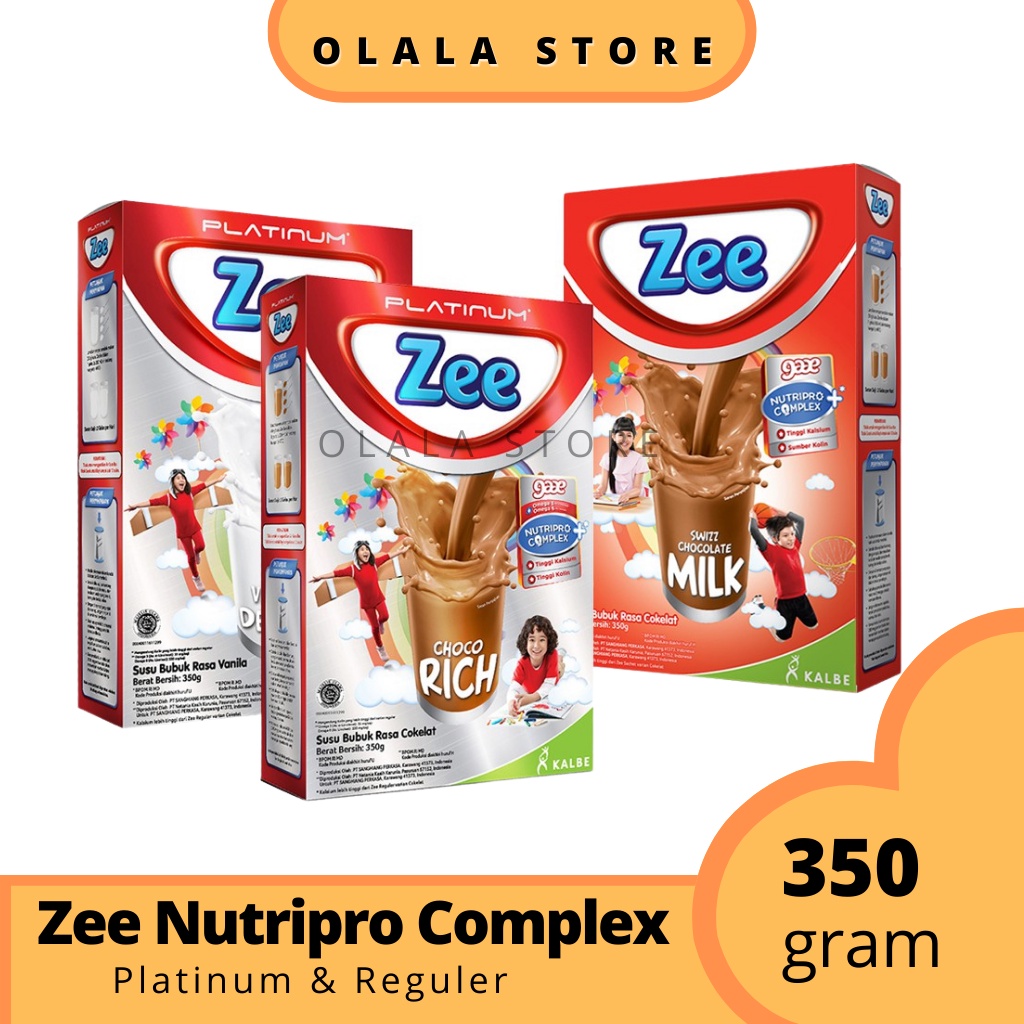 Jual Susu Zee Reguler 340 GR Zee Nutripro Complex Susu Peninggi Badan ...
