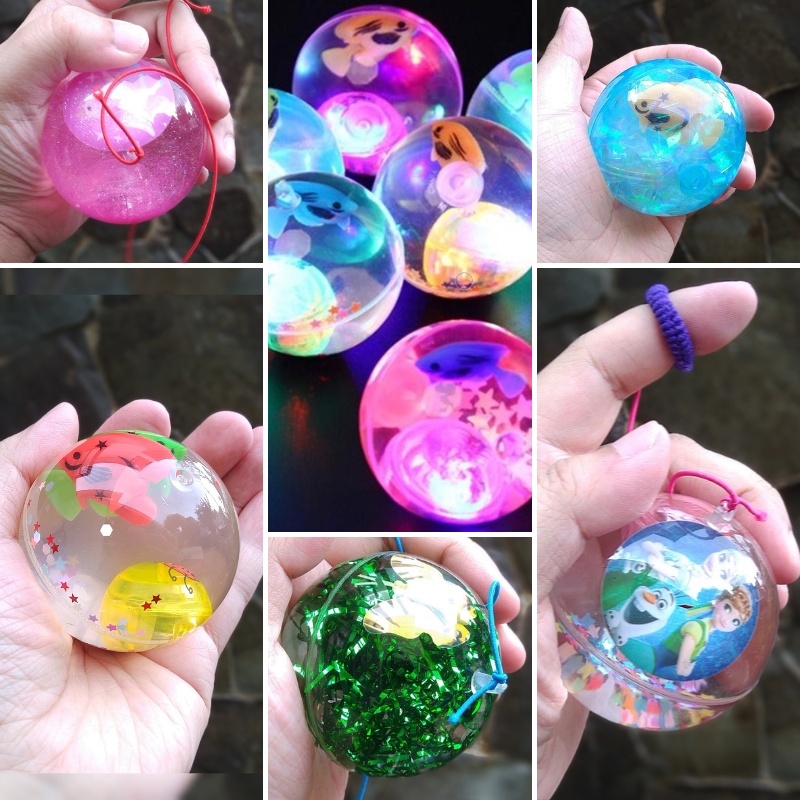 Jual Bola Bekel Tali Lampu LED Jumbo 6,5 cm | Pony Unicorn | Frozen ...