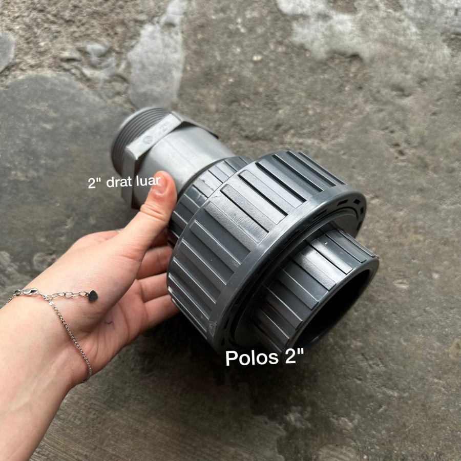 Jual OUTPUT POMPA 2" x 2" SOK DRAT LUAR 2" WATERMUR 2" PIPA DERAT LUAR ...