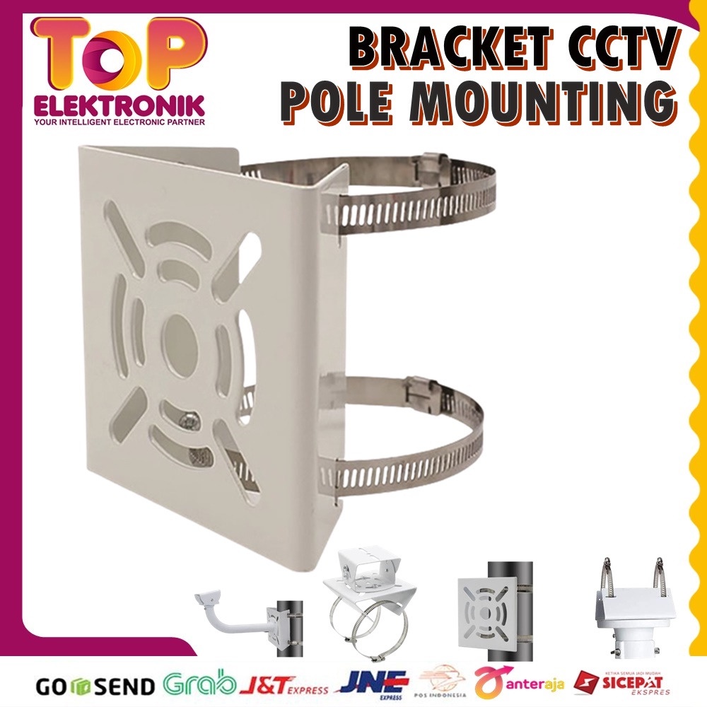 Jual Bracket Cctv Pole Mounting / Bracket Tiang | Shopee Indonesia