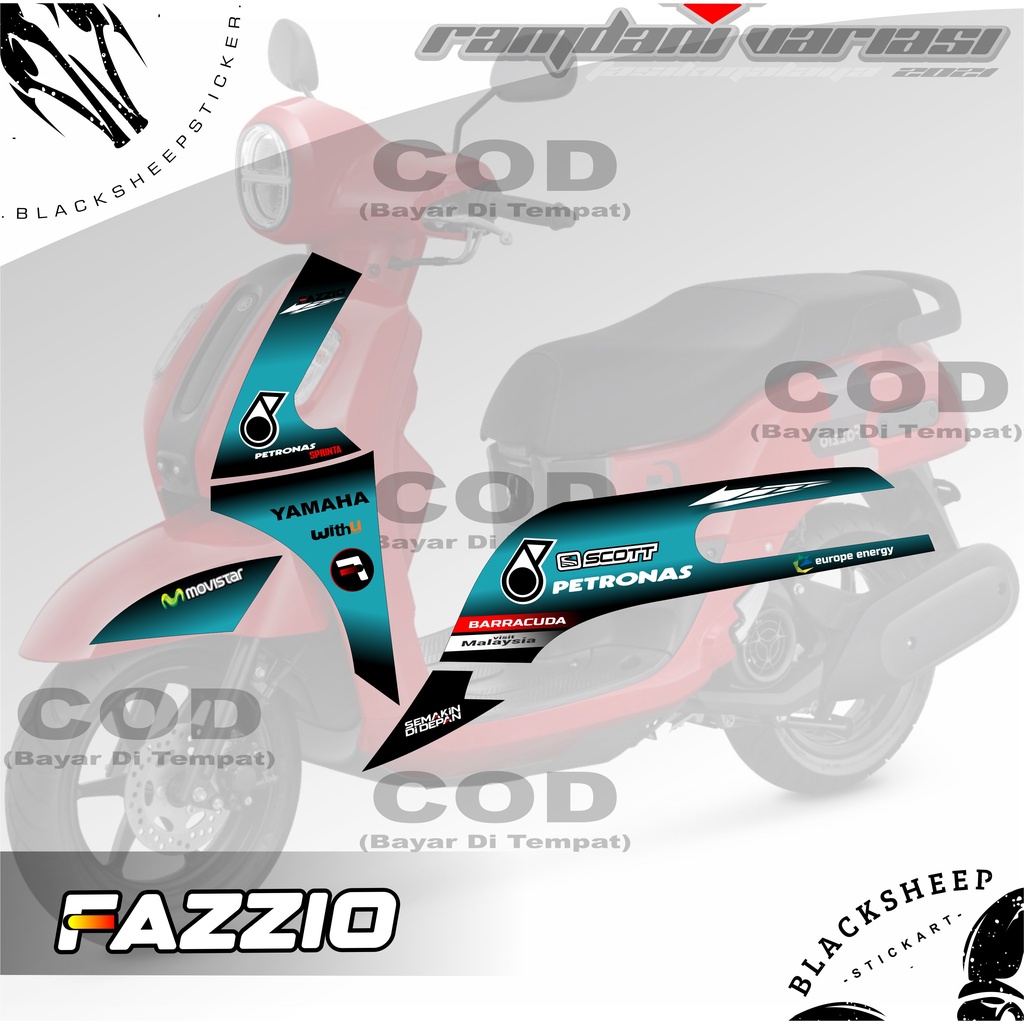 Jual STIKER FAZZIO - STRIPPING FAZZIO - STICKER VARIASI MOTOR FAZZIO ...