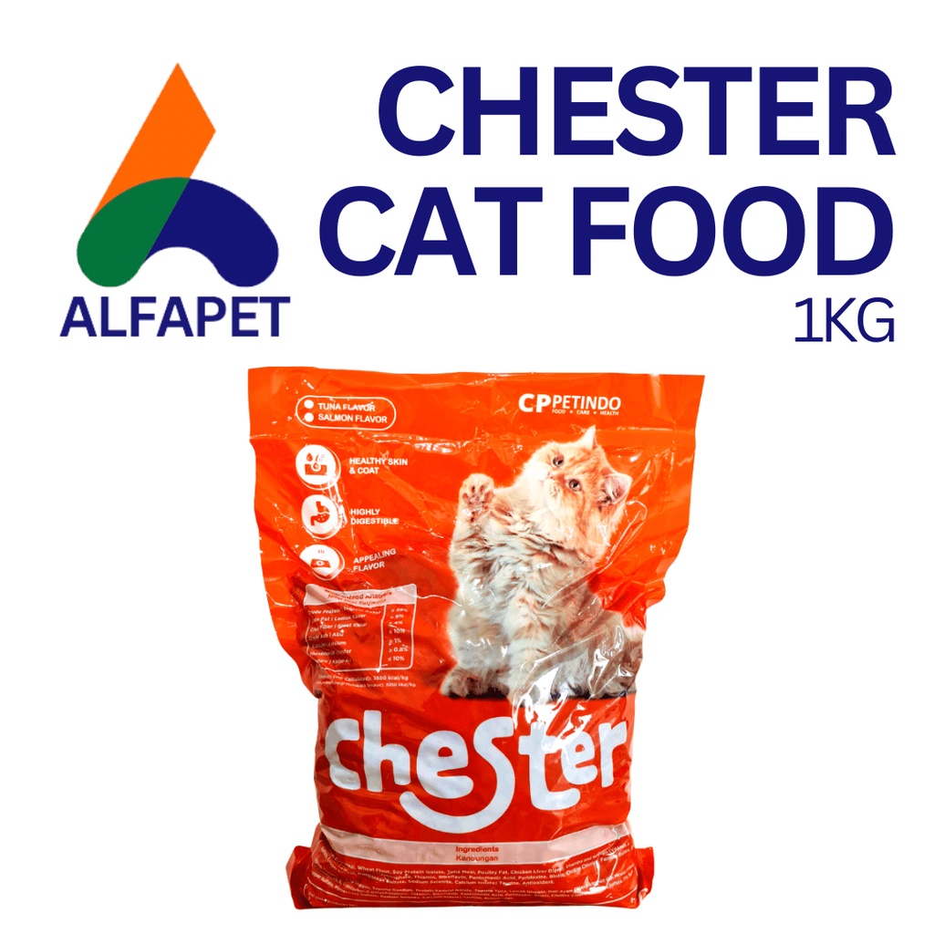 Jual Chester tuna 800gr makanan kucing dewasa cat food | Shopee Indonesia