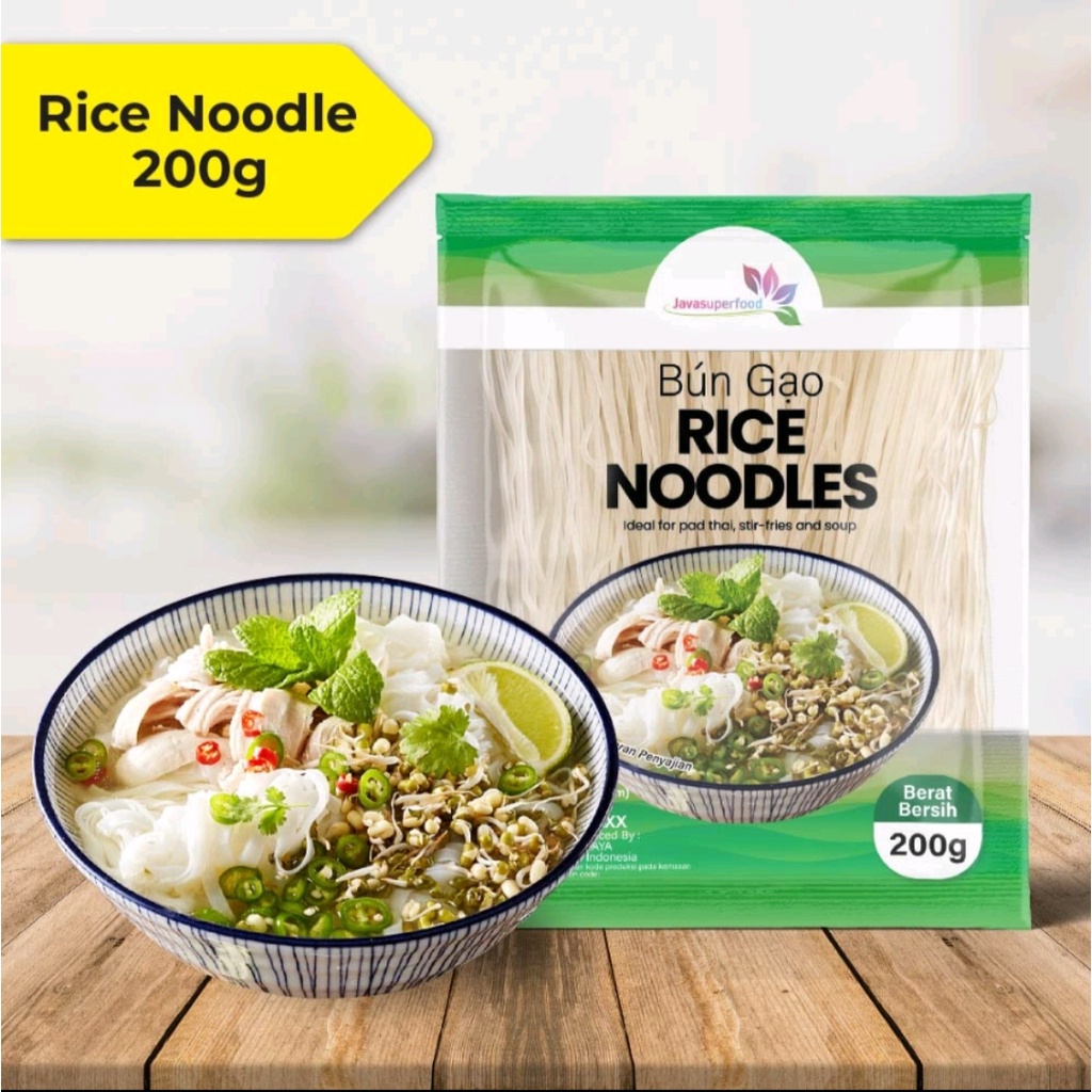 Jual Rice Noodle / Kwetiaw Mie Beras Vietnam / Pho Soup BUN GAO [HALAL ...