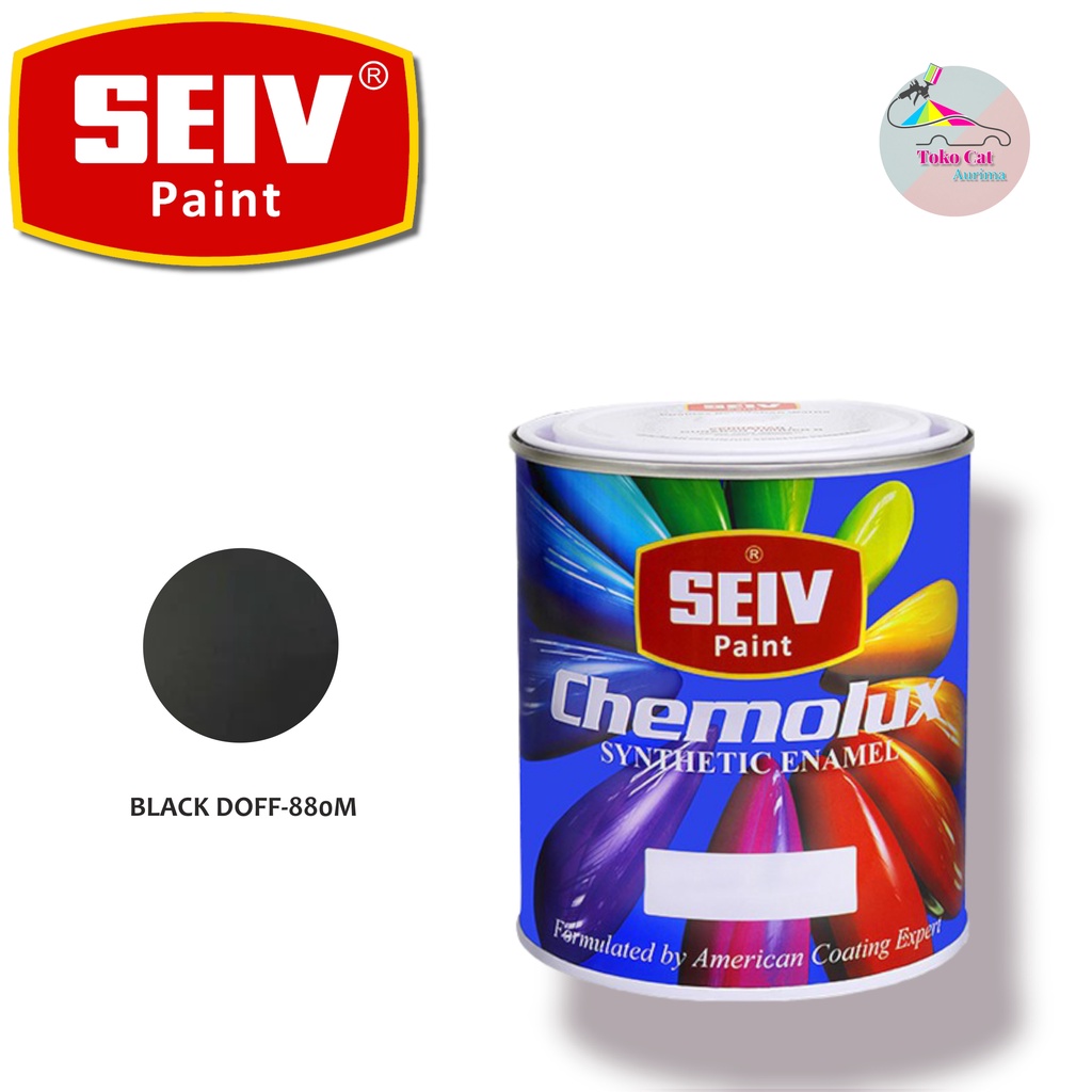 Jual SEIV BLACK DOFF-880M CAT MINYAK UNTUK KAYU DAN BESI MERK SEIV ...