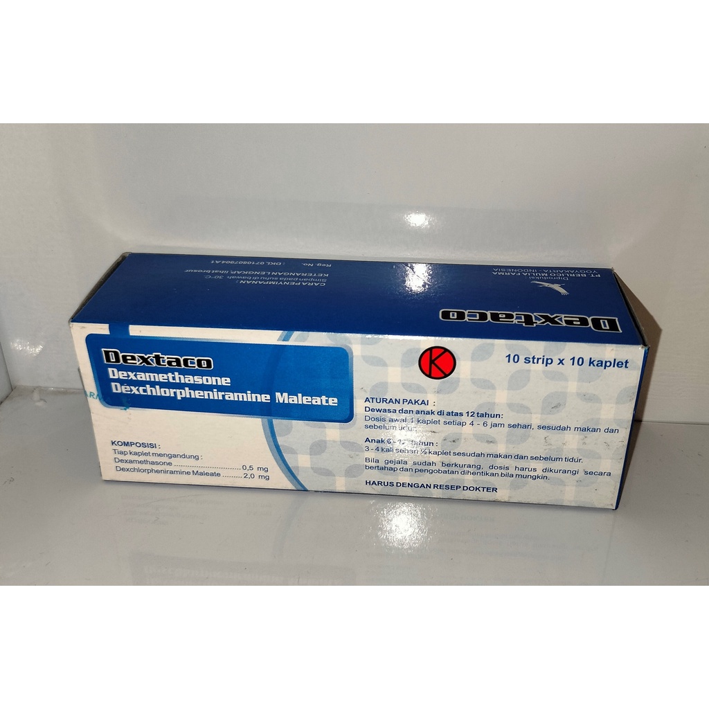 Jual DEXAMETHASONE 0.5MG 1 STRIP 10 TABLET | Shopee Indonesia