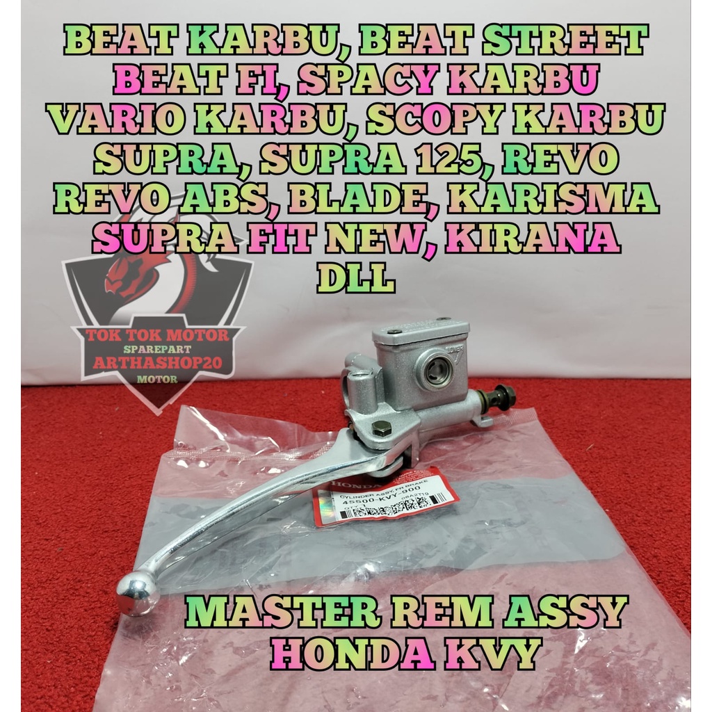Jual MASTER REM ASSY KUALITAS ASLI ORIGINAL HONDA AHM BEAT KARBU , BEAT ...