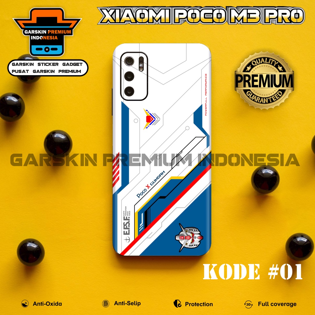 Jual COD Garskin Sticker Xiaomi Poco M3 Pro Motif 1-20 Bisa Request ...