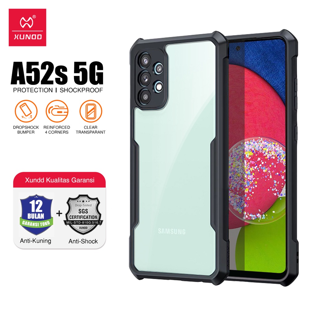 Jual XUNDD Case Untuk samsung A52 4G / samsung A52 5G / Samsung A52S 5G 6.5 inch Case Shockproof ...