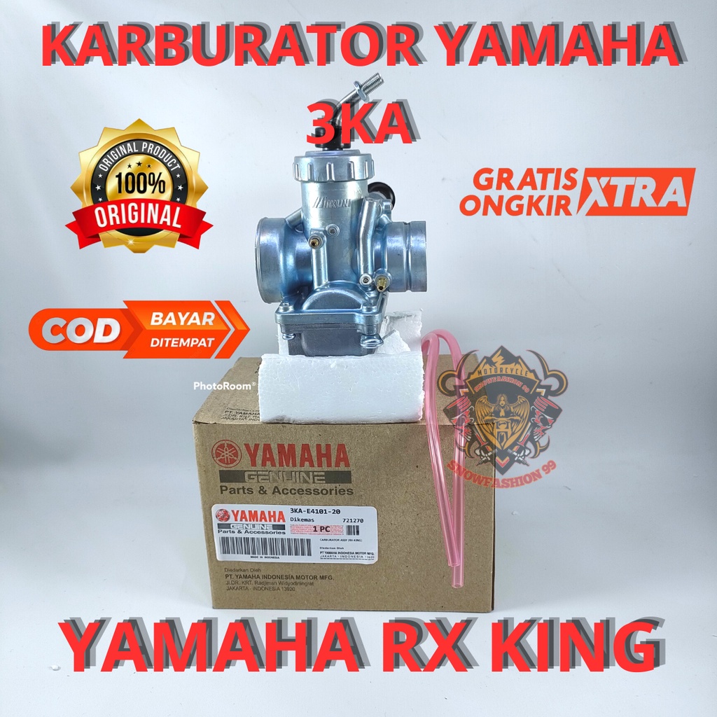 Jual KARBURATOR CARBURATOR 3KA YAMAHA RX KING KUALITAS ASLI ORIGINAL MIKUNI YAMAHA | Shopee ...