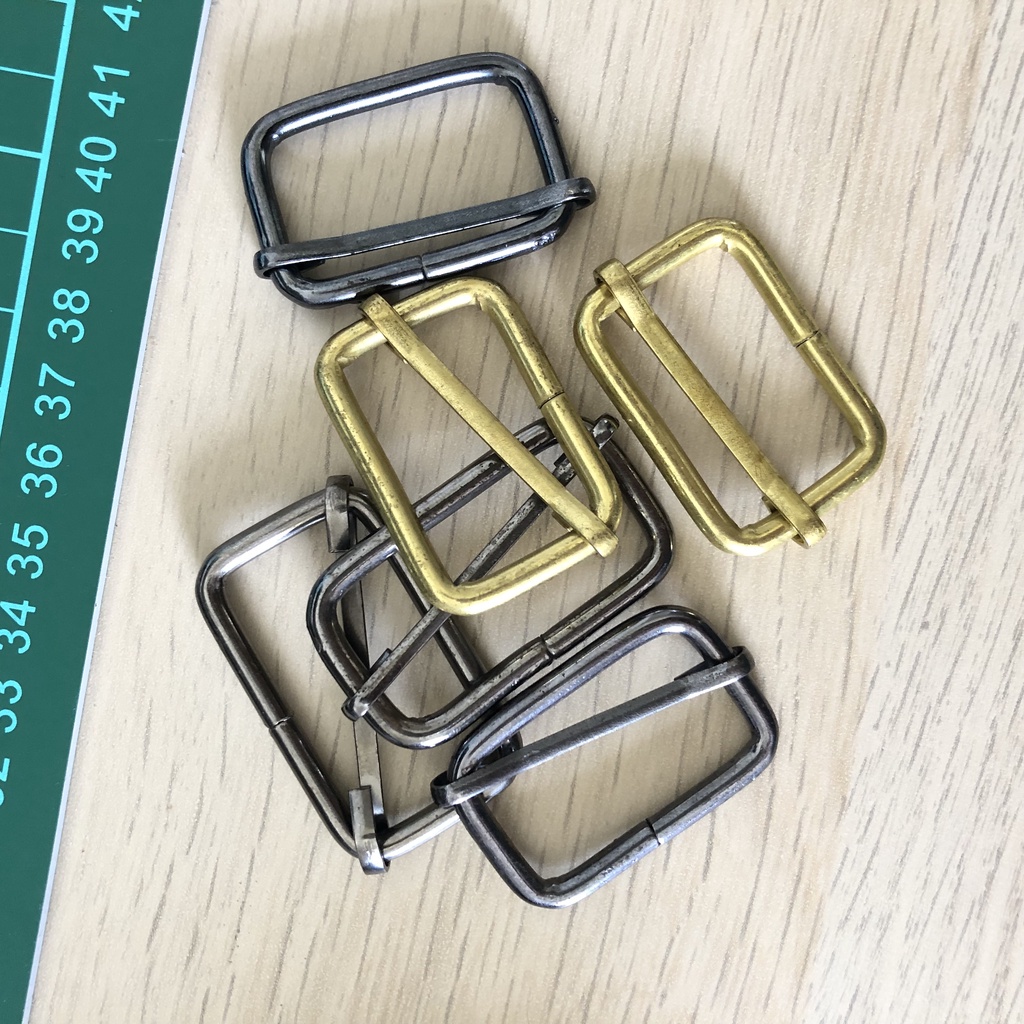 Jual IDgrosir 50pcs Ring Jalan Besi SRE Geser Gesper Tas Tali Selempang ...