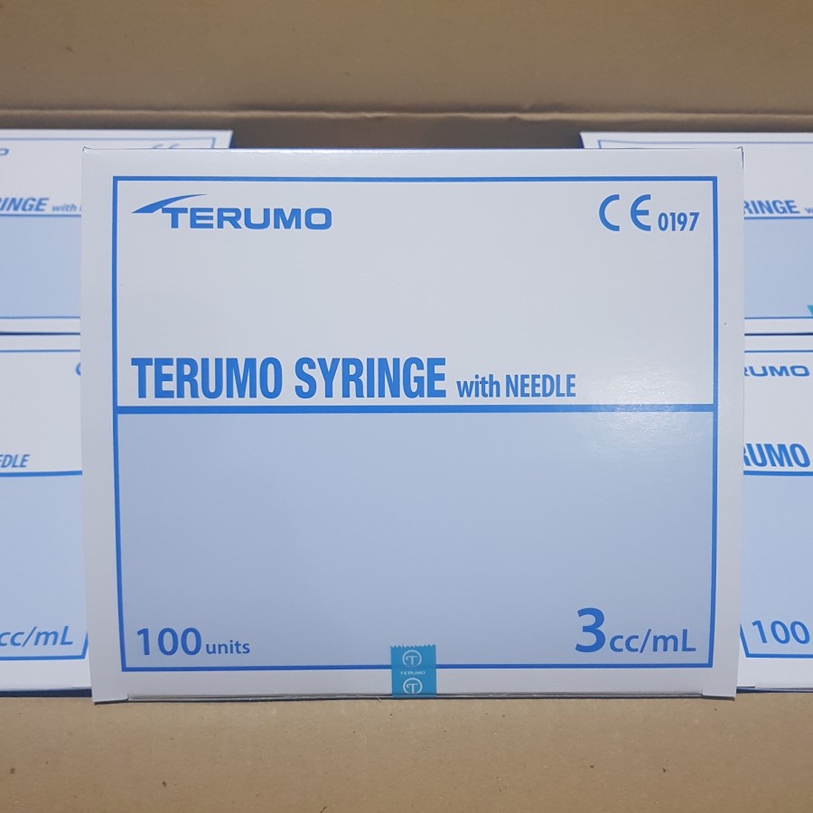 Jual Spuit 3 cc Terumo Disposable Syringe Terumo 1 Ml | Shopee Indonesia