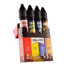 Jual SALTNIC 100% AUTHENTIC SNACK SALT NIC LIQUID 4x15ML 25MG - 4IN1 ...